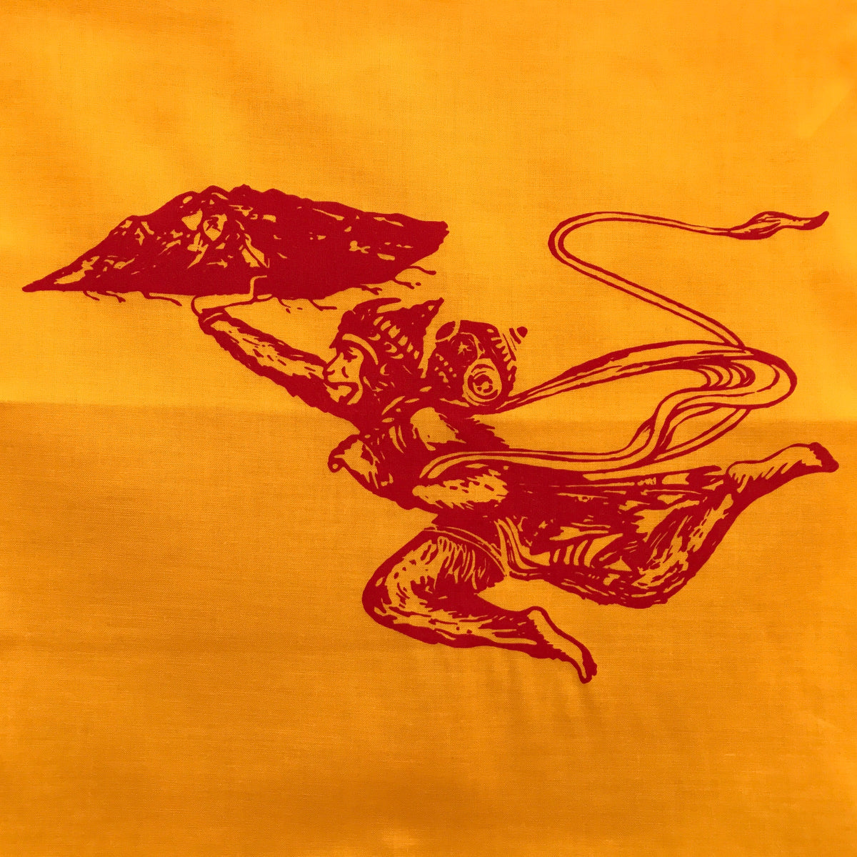 Flying Hanuman Flag – Lama Foundation